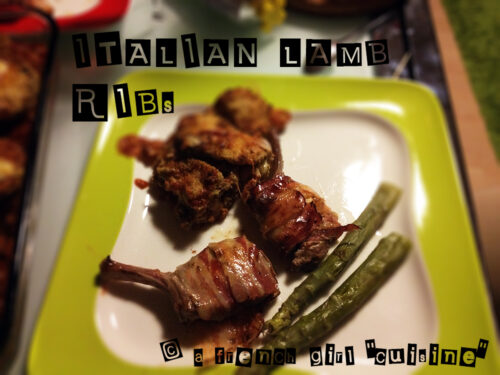 Italian lamb ribs