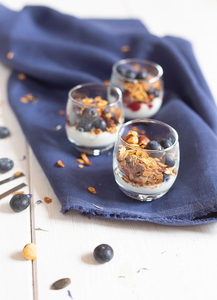 Recette bircher Muesli aux Myrtilles - Une French girl cuisine