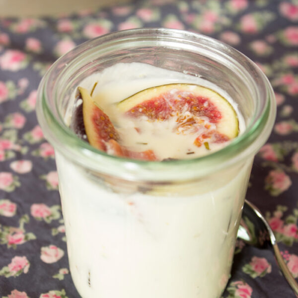 Goat Cheese Panna Cotta Verrine