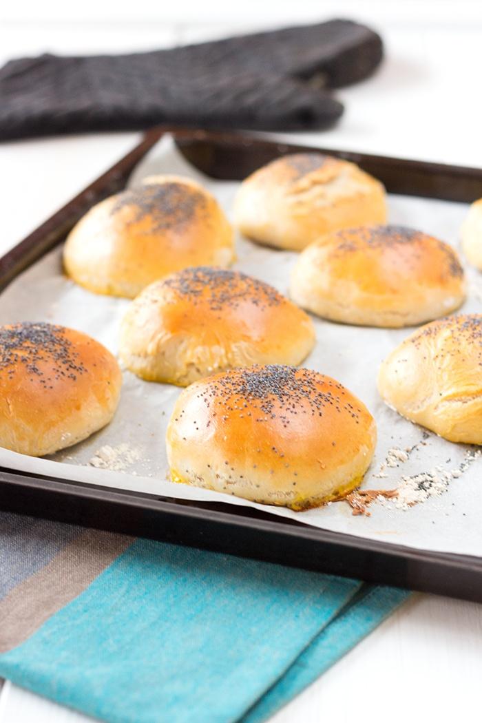 Spelt hamburger buns - Une French girl cuisine