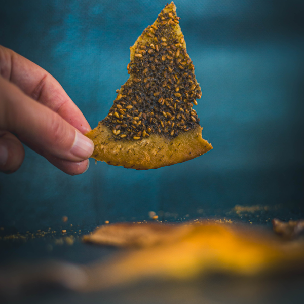 Crackers Libanais au zaatar - Une French girl cuisine